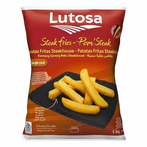Buy Lutosa Frozen Steak Fries 1Kg Online | Carrefour Kenya