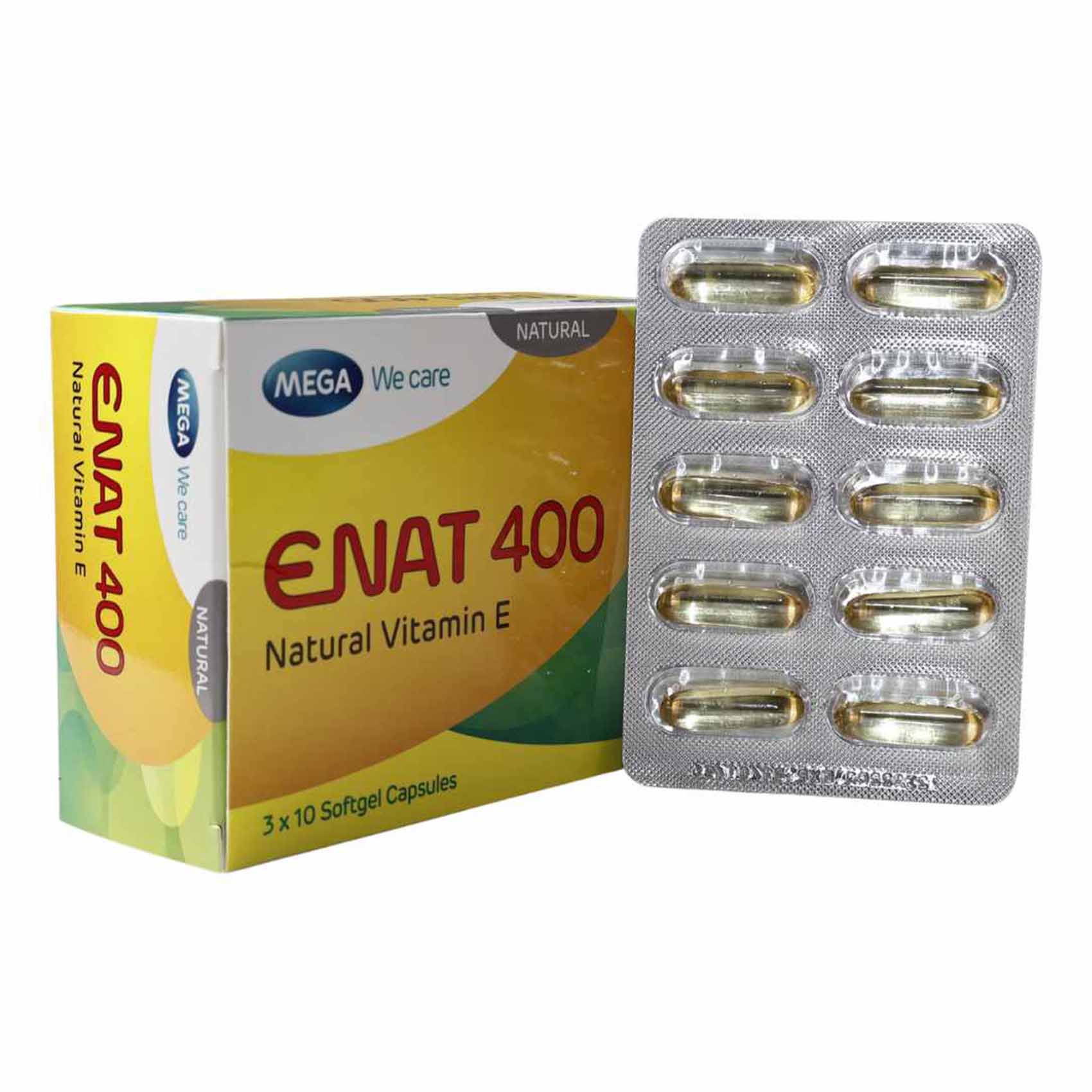 Enat 400 mg Soft Gel Capsules 3os