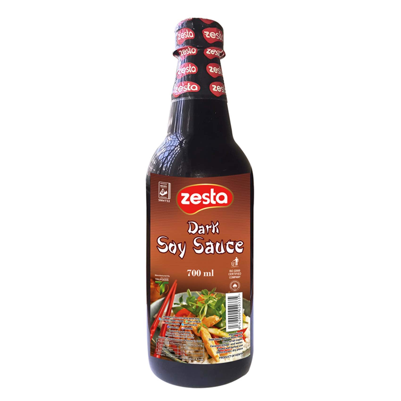 Buy Zesta Dark Soya Sauce 700ml Online | Carrefour Kenya