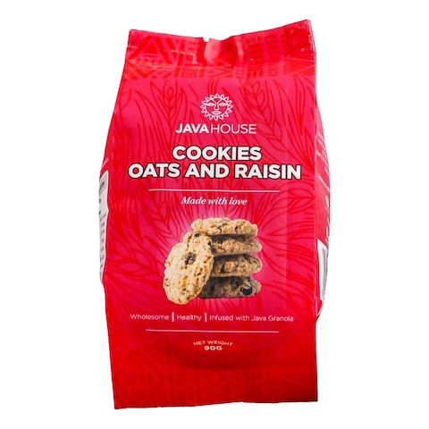 Buy Java House Oats and Raisins Cookies 90g Online | Carrefour Kenya