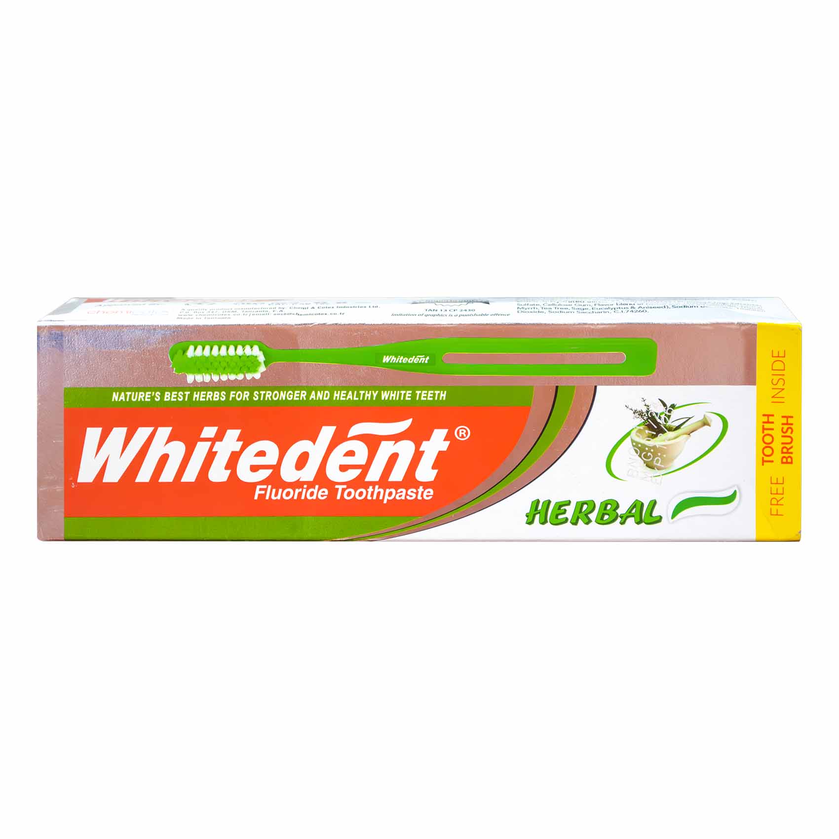 Buy Whitedent Herbal Toothpaste 190g Online | Carrefour Kenya