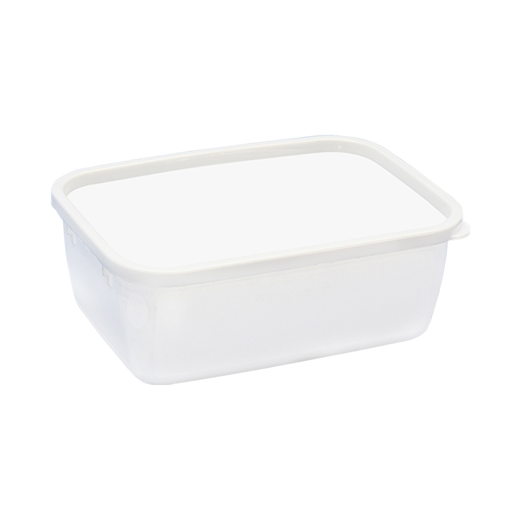 Buy Kenpoly Rectangle Container 2L-White Online | Carrefour Kenya