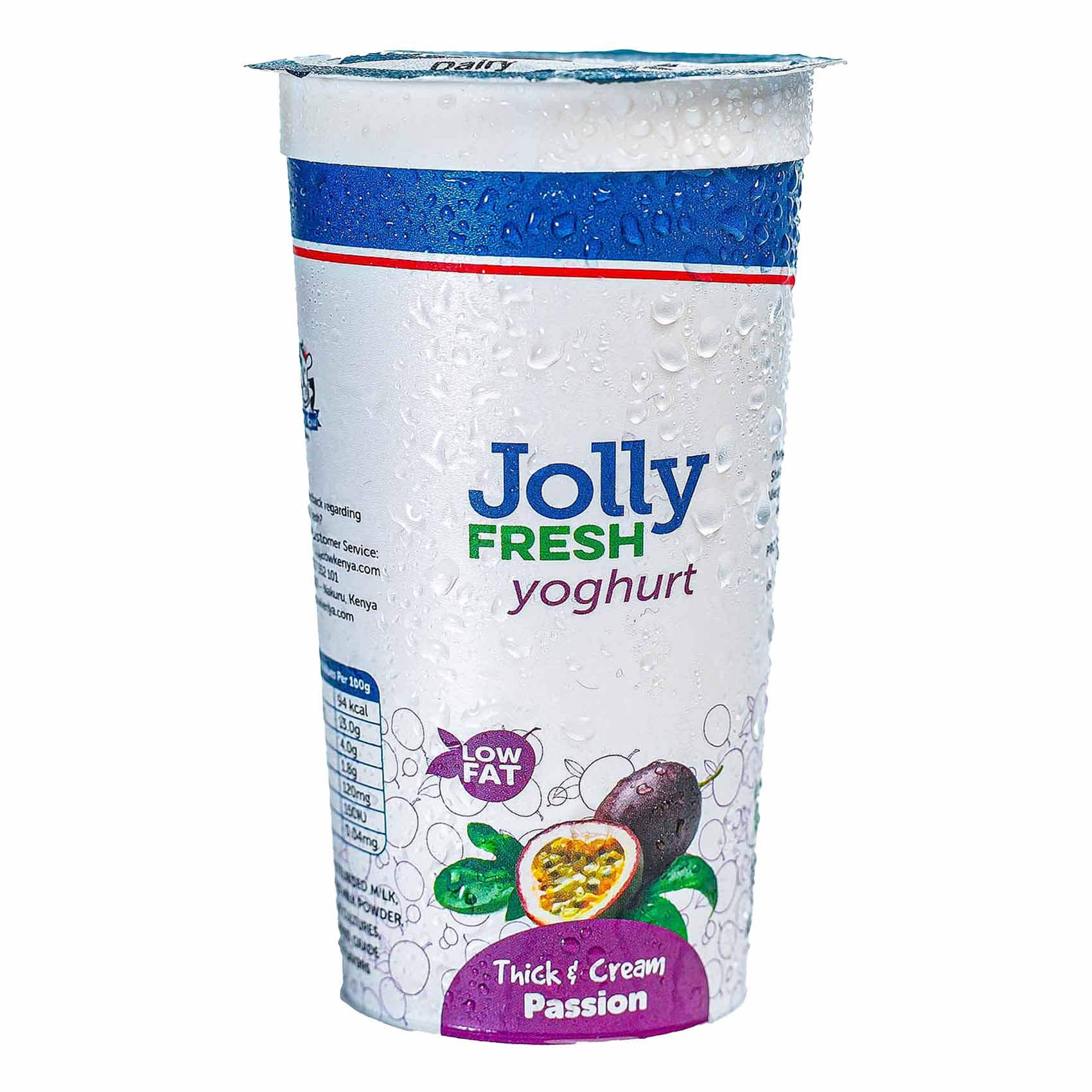 Buy Jolly Fresh Thick And Creamy Passion Yoghurt 250ml Online ...