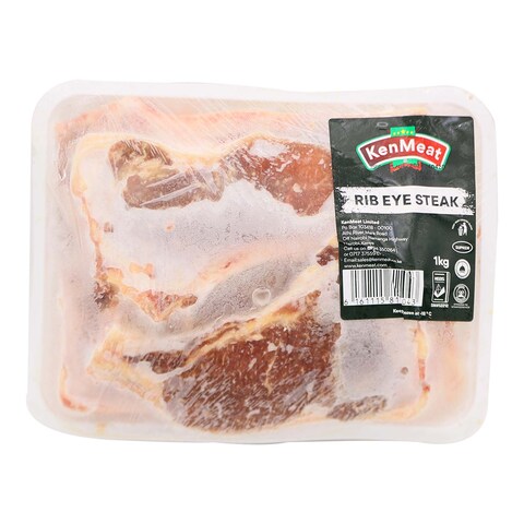 Buy KenMeat Boneless Rib Eye Steak 1Kg Online | Carrefour Kenya