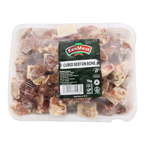 Buy KenMeat On Bone Beef Cube 1Kg Online | Carrefour Kenya