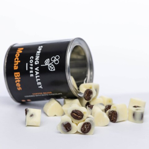 Buy Spring Valley Mocha bites- White Chocolate 40G Tin Online ...