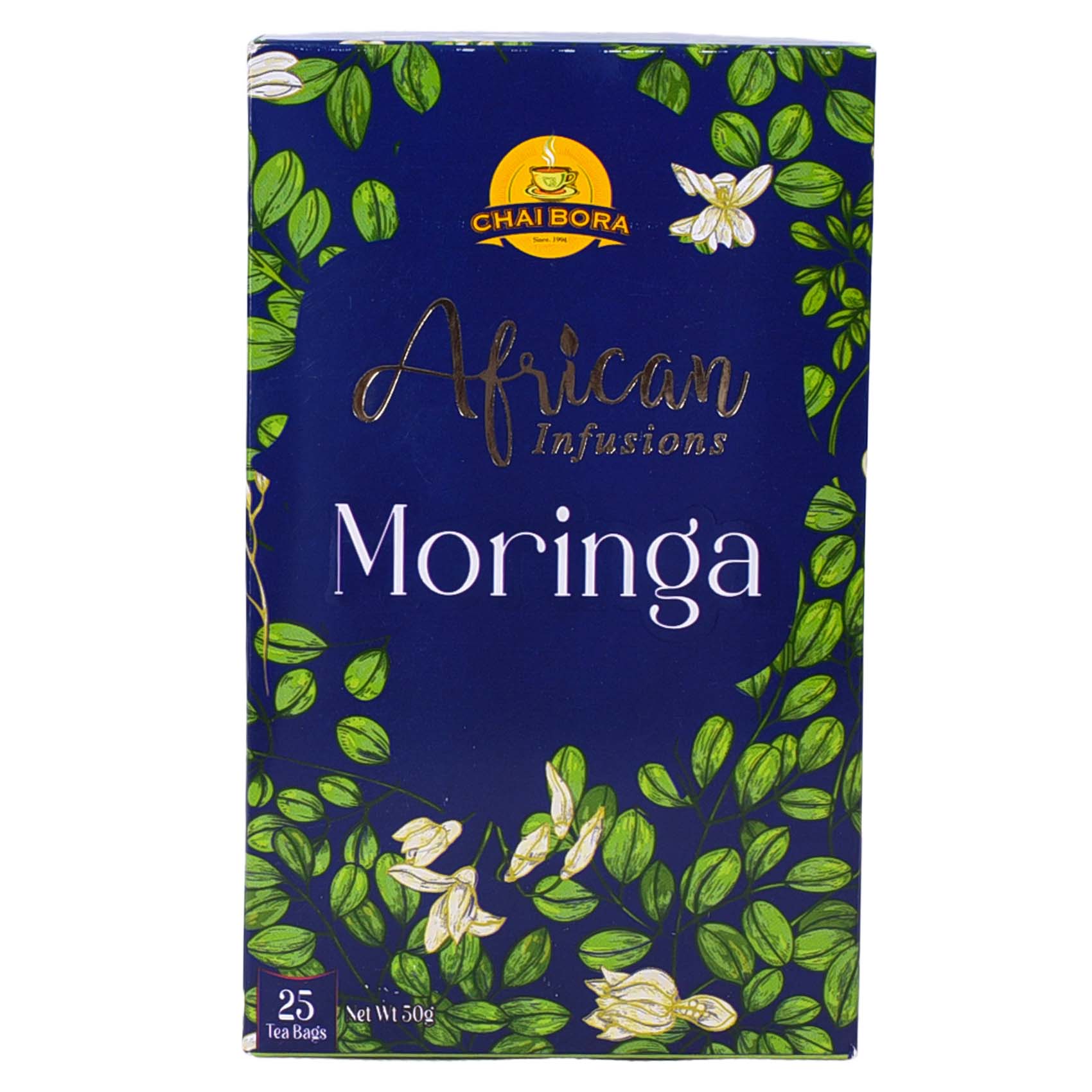 Buy Chai Bora African Infusion Moringa 50g Online | Carrefour Kenya