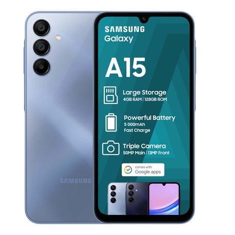 Buy SAMSUNG A15 LTE 6 X 128GB BLACK Online | Carrefour Kenya