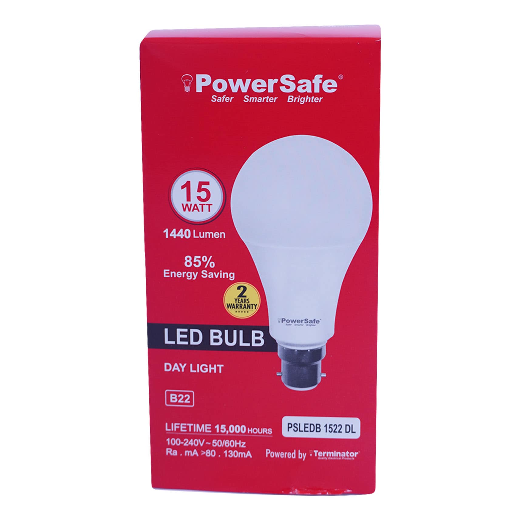 Buy Powersafe Led Bulb 15W Day Light B22 Online | Carrefour Kenya