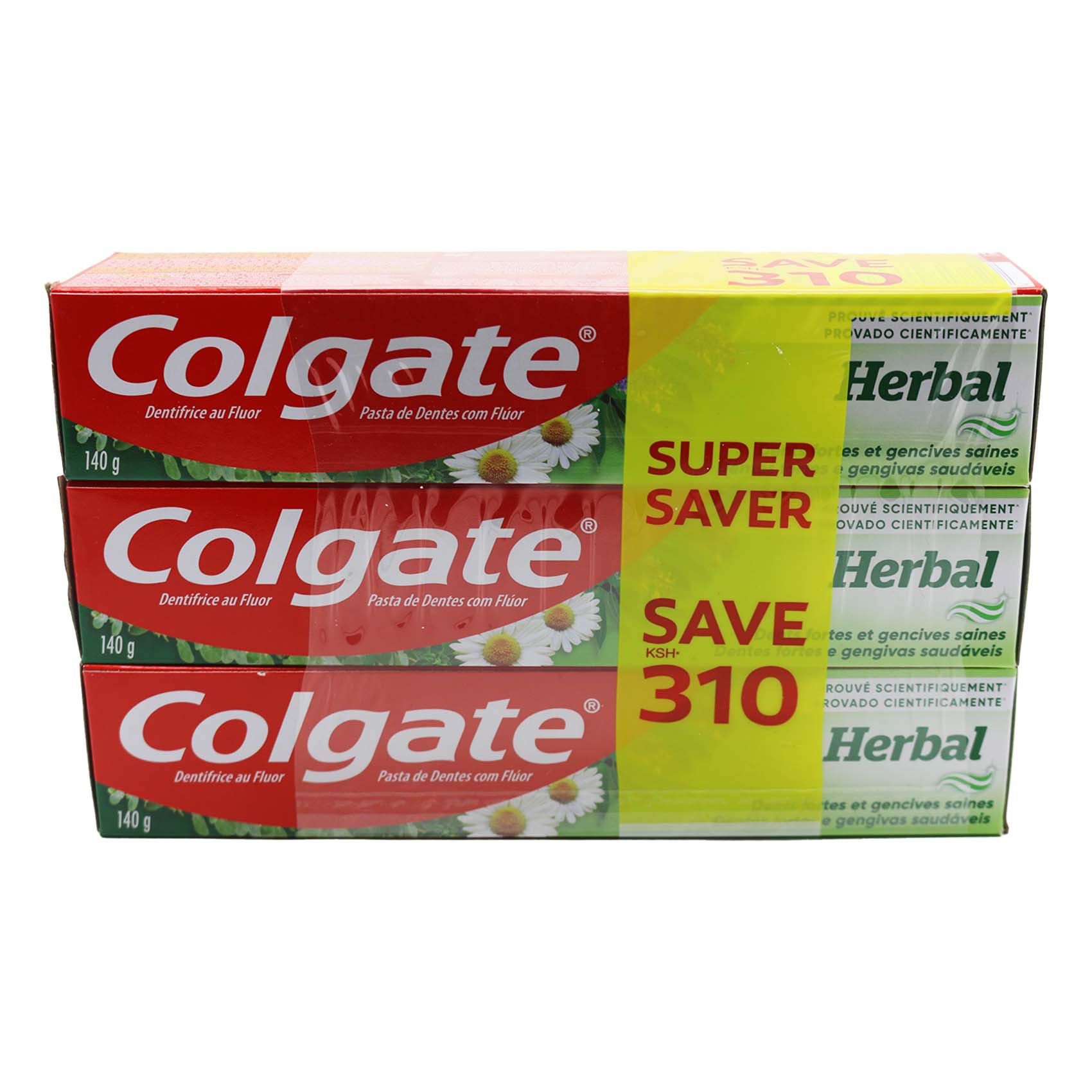 Buy Colgate Herbal Mega Pack Toothaste 3X140G Online | Carrefour Kenya