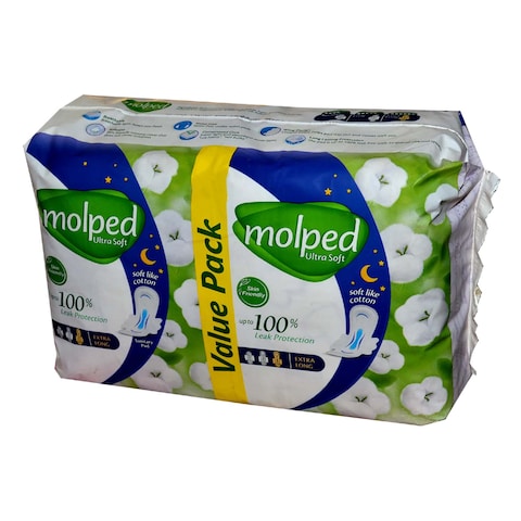 Buy Molped Ultra Soft Extra Long 14'S Online | Carrefour Kenya