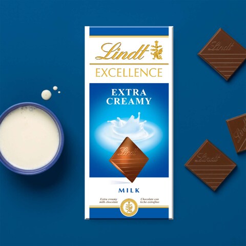 Buy Lindt Bars Excellence Extra Creamy 100G Online | Carrefour Kenya