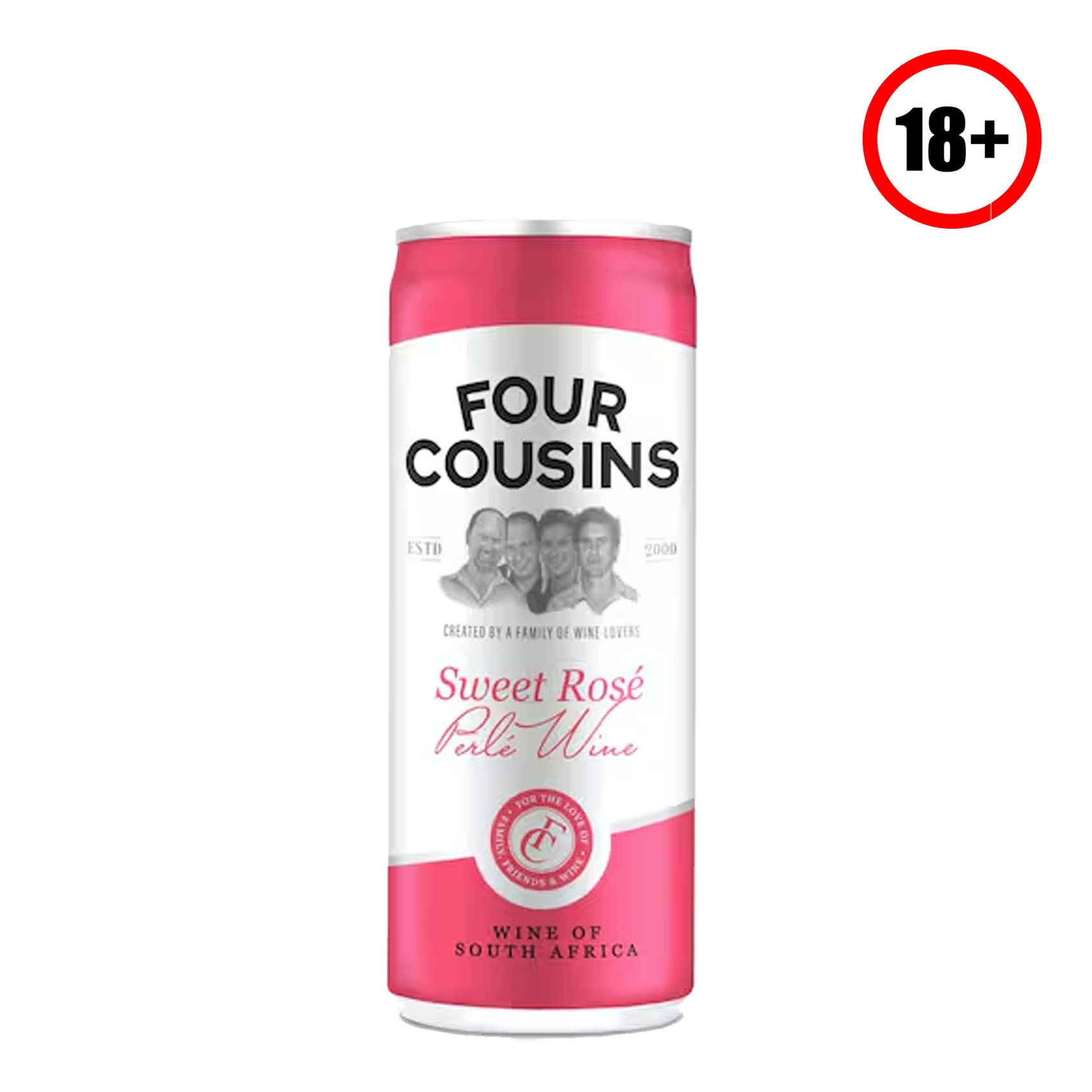 Buy FOUR COUSINS ROSE CAN 250ML Online | Carrefour Kenya