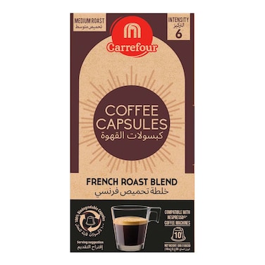 Buy Carrefour Coffee Capsule French Roast 10S Online | Carrefour Kenya