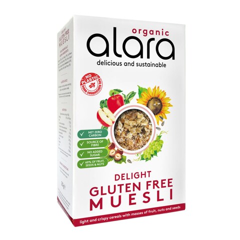Buy Alara Organic Gluten Free Delght Muesli 250G Online | Carrefour Kenya