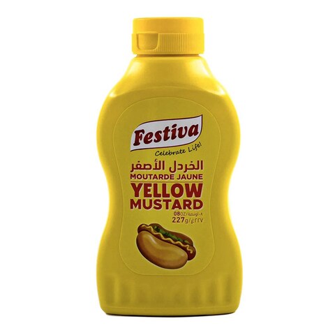 Buy Festiva Yellow Mustard 227G Online | Carrefour Kenya