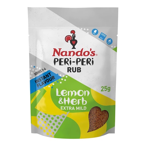 Buy Nandos Peri Peri Lemon & Herb Etra Mild 25G Online | Carrefour Kenya