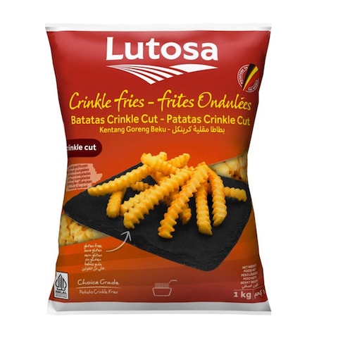 Buy Lutosa Crinkle Fries 1kg Online | Carrefour Kenya