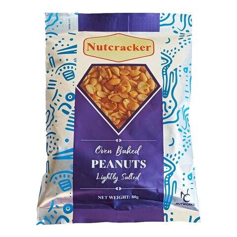 Buy Nutcracker Roasted & Salted Peanuts 80G Online | Carrefour Kenya
