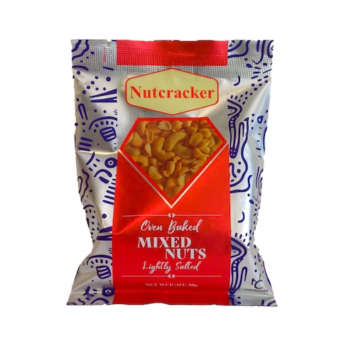 Buy Nutcracker Roasted & Salted Mixed Nuts 80G Online | Carrefour Kenya