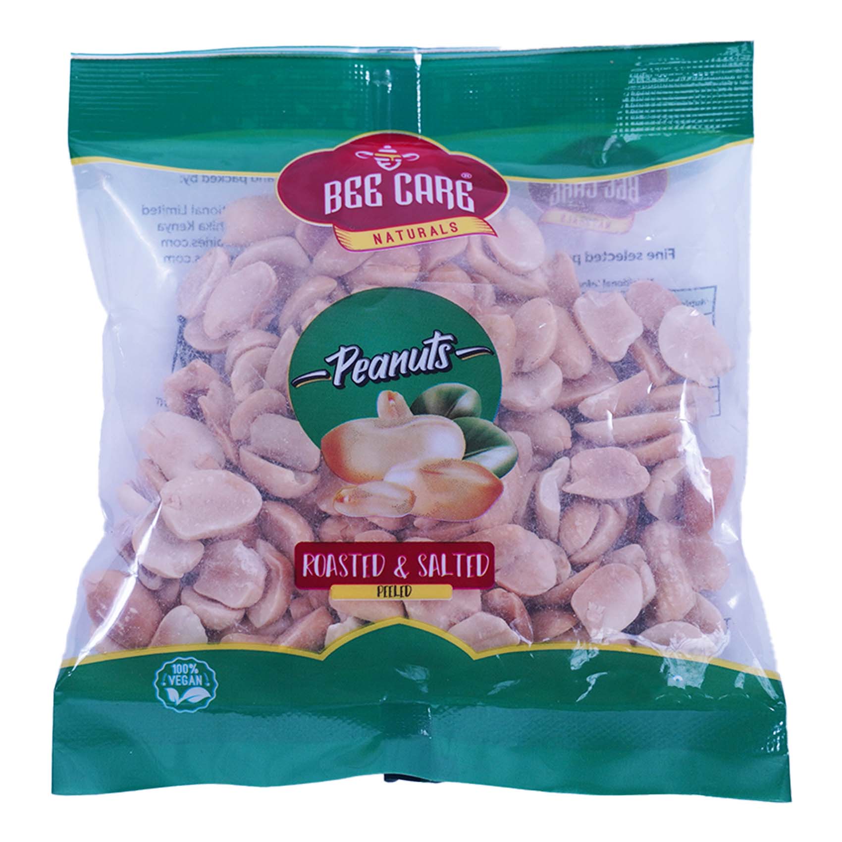 Buy Beecare Naturals Peanuts Roasted and Salted Peeled 25G Online ...