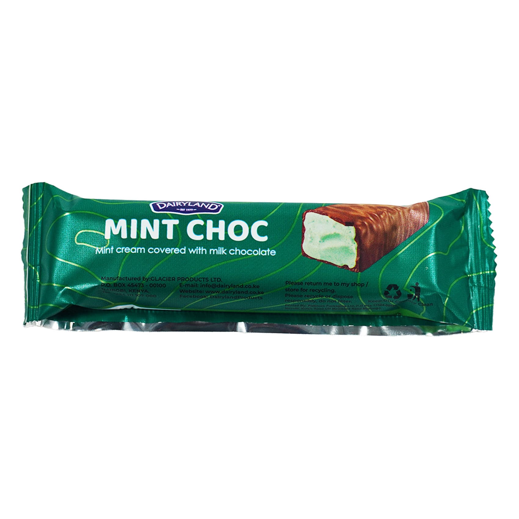 Buy Dairyland Filled Mint Chocolate 37g Online | Carrefour Kenya