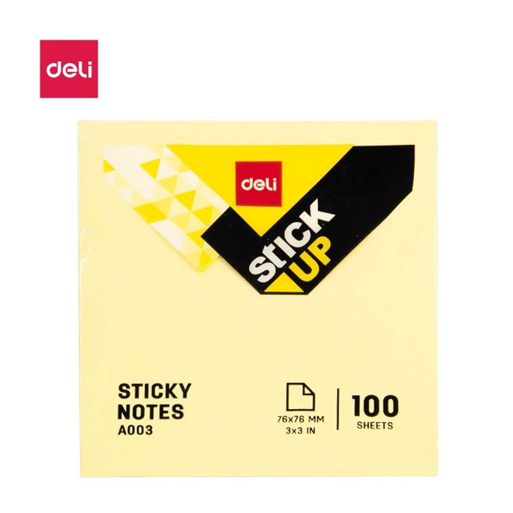 Buy DELI STICKUP NOTES 100SHEETS YELLOW Online | Carrefour Kenya