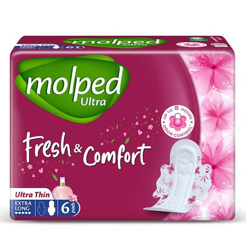 Buy Molped Ultra Pad Comfort Long 6 Online | Carrefour Kenya
