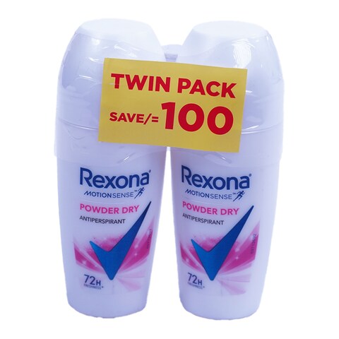 Buy Rexona Roll On Powder Women 2X50Ml Online | Carrefour Kenya
