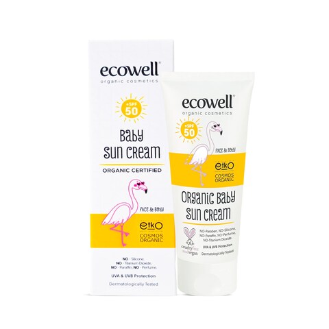 Buy Ecowell Organic Baby Sun Cream 50 Spf 110G Online | Carrefour Kenya