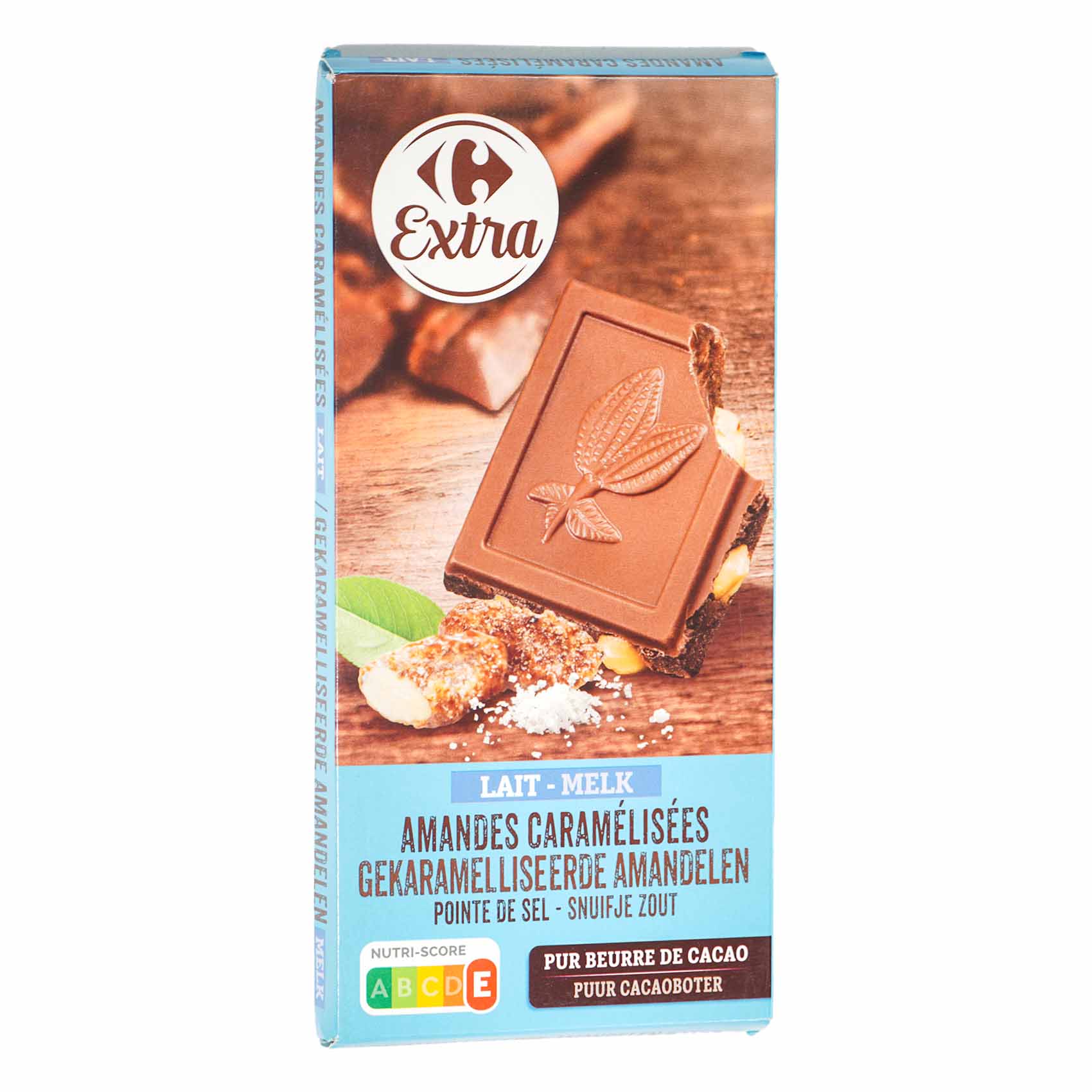 Buy Carrefour Milk Choco With Almonds & Cream 200G Online | Carrefour Kenya