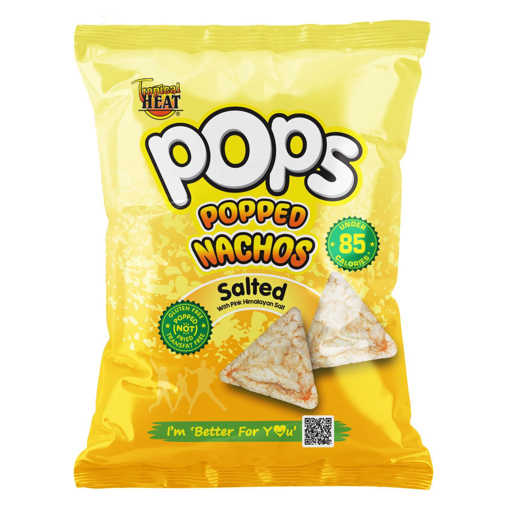 Buy Tropical Heat POPS Nachos Salted 120G Online | Carrefour Kenya