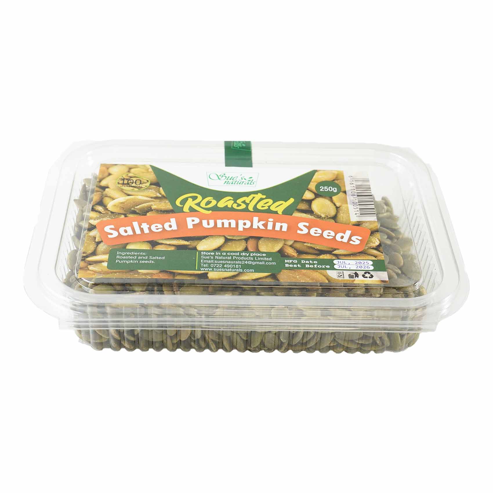 Buy Sue's Roasted Pumpkins Seeds 250g Online | Carrefour Kenya
