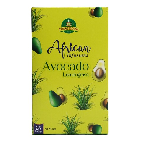Buy Chai Bora African Infusion Avocado Lemongrass 50G Online ...