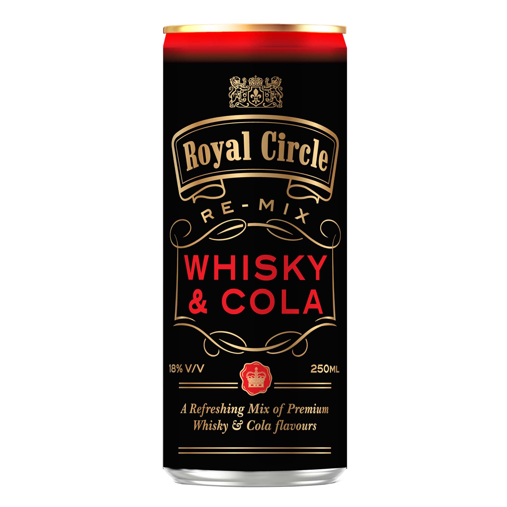 Buy Royal Circle Whisky & Cola Rtd 250ml Online | Carrefour Kenya