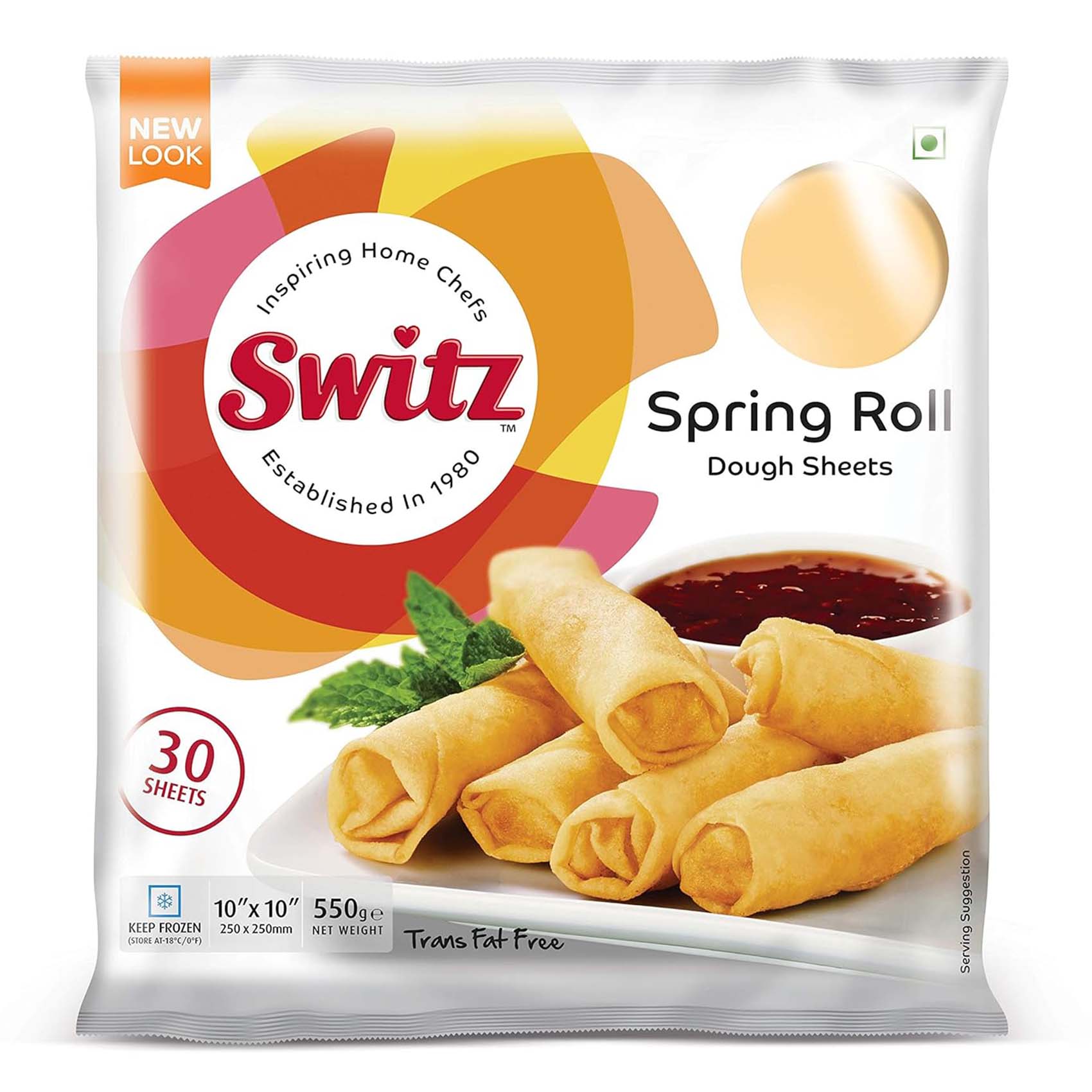 Buy Switz 10" Spring Roll Dough Sheets 550g Online | Carrefour Kenya