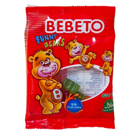Buy Bebeto Soft Candy Funny Bears 18g Online | Carrefour Kenya