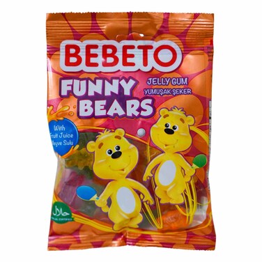 Buy Bebeto Jelly Gum Funny Bears 80g Online | Carrefour Kenya