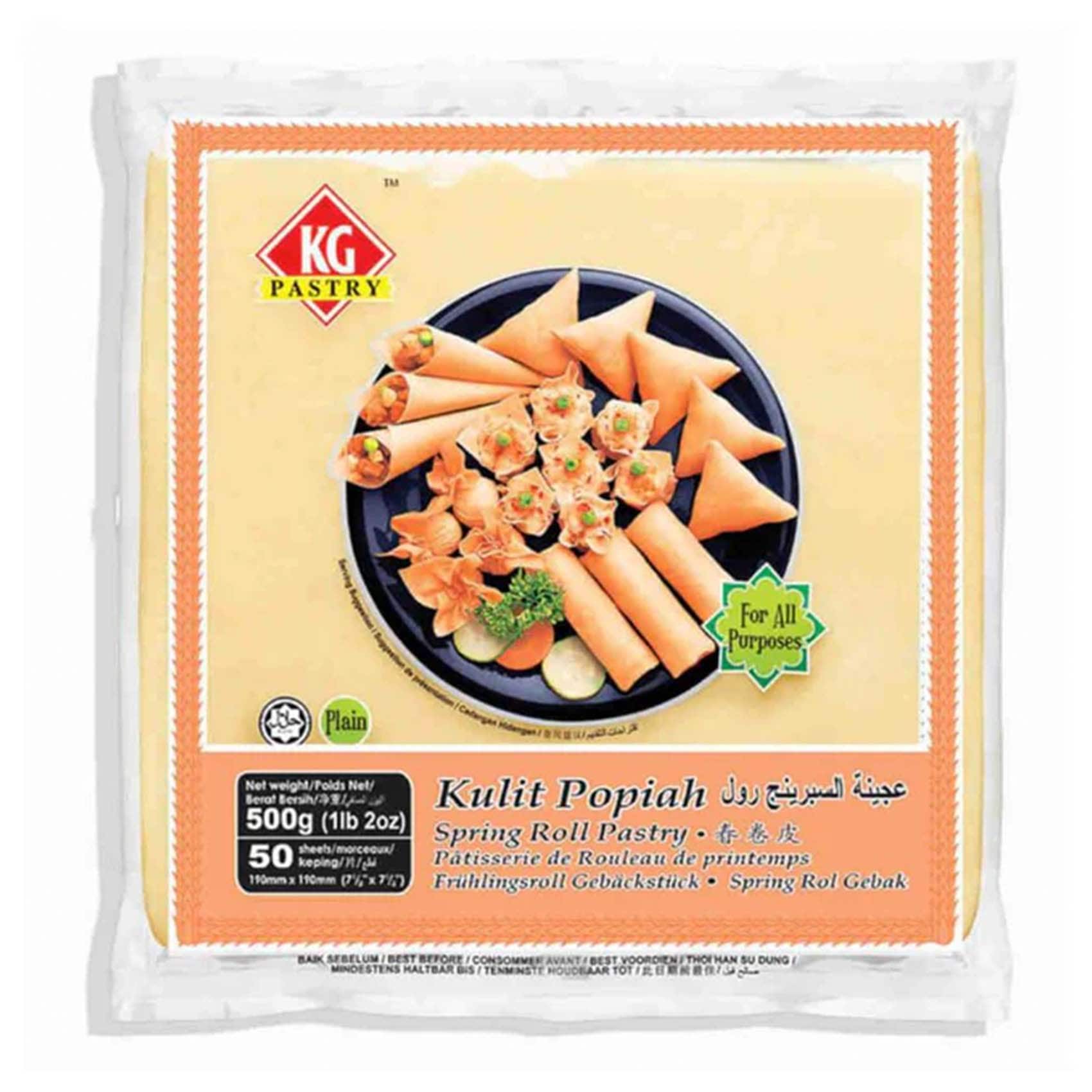 Buy KG Spring Roll Pastry 7.5" 500g Online | Carrefour Kenya