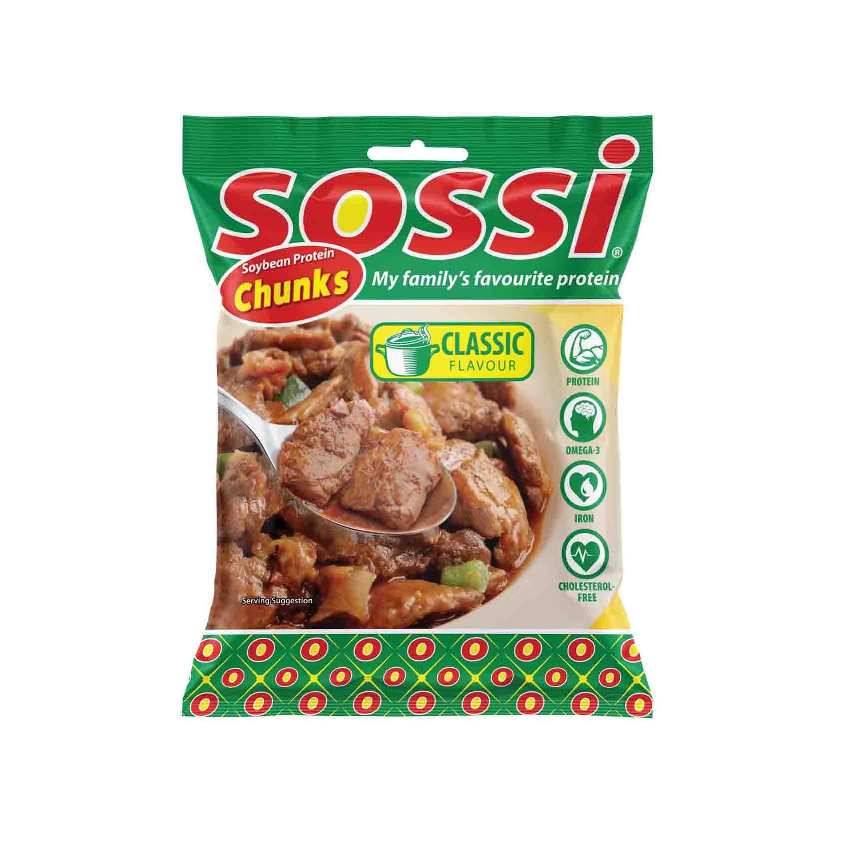 Buy Sossi Soya Chunks 35G Online | Carrefour Kenya