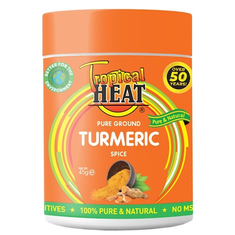 Buy Tropical Heat Turmeric Ground 45G Online | Carrefour Kenya