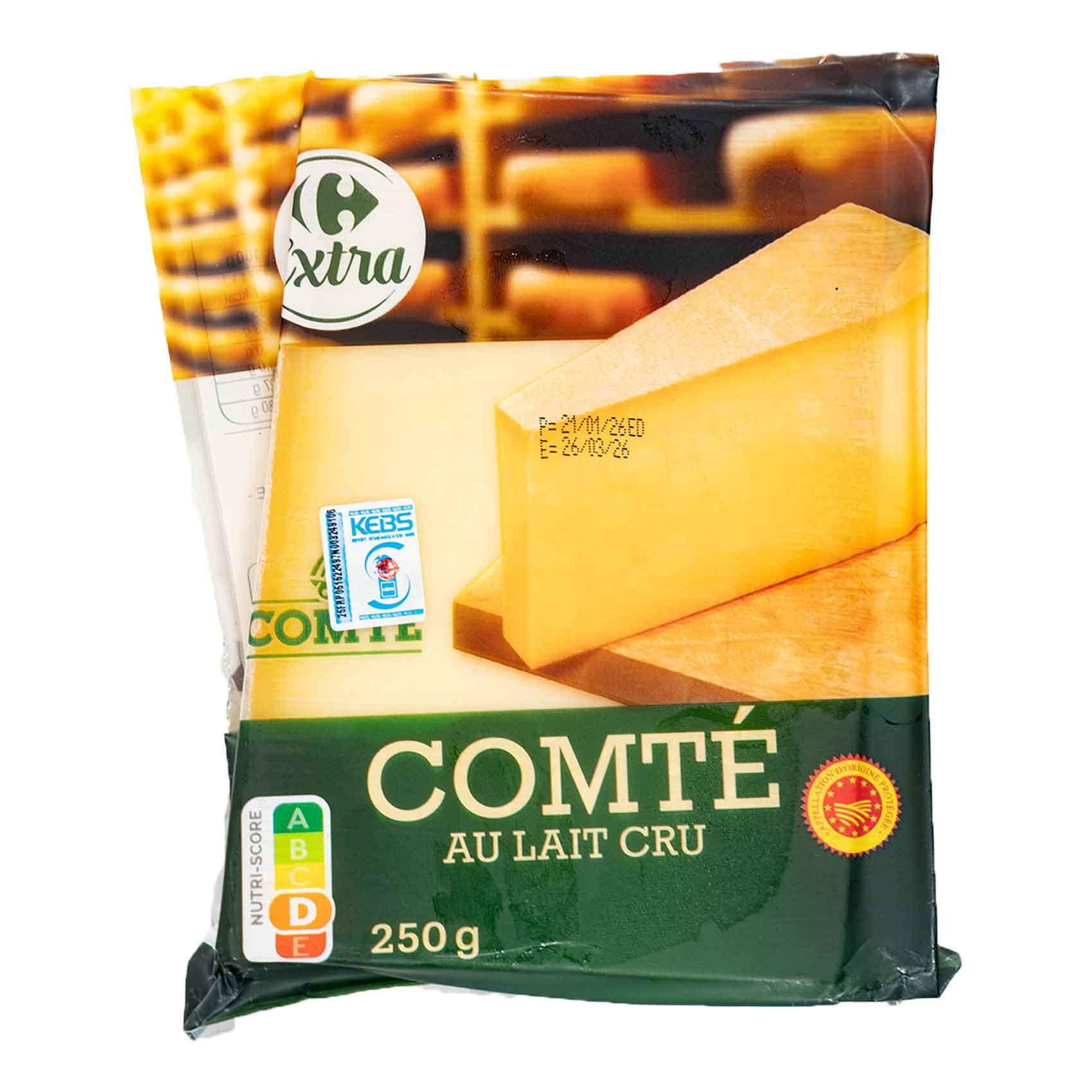 Buy Carrefour Comte Cheese 250G Online | Carrefour Kenya