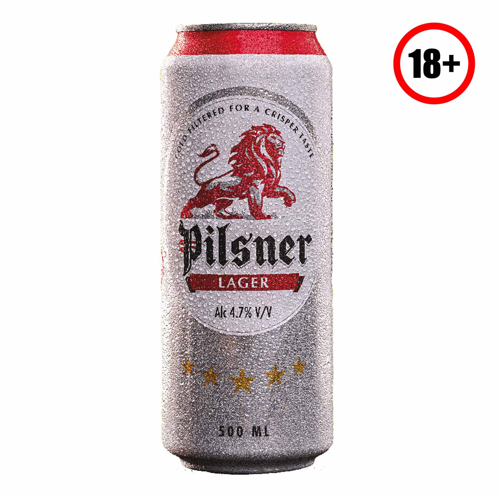 Buy Pilsner Beer Can 500Ml Online | Carrefour Kenya