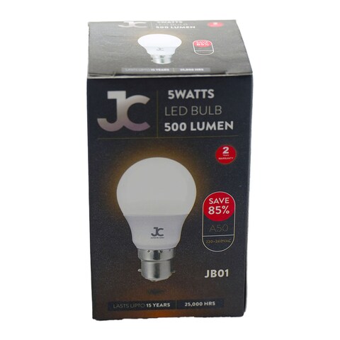 Buy JC Golf Led Bulb B22 5W Online | Carrefour Kenya
