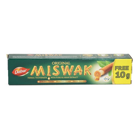 Buy Dabur Miswak Herbal Tooth Paste 50+10G Online | Carrefour Kenya
