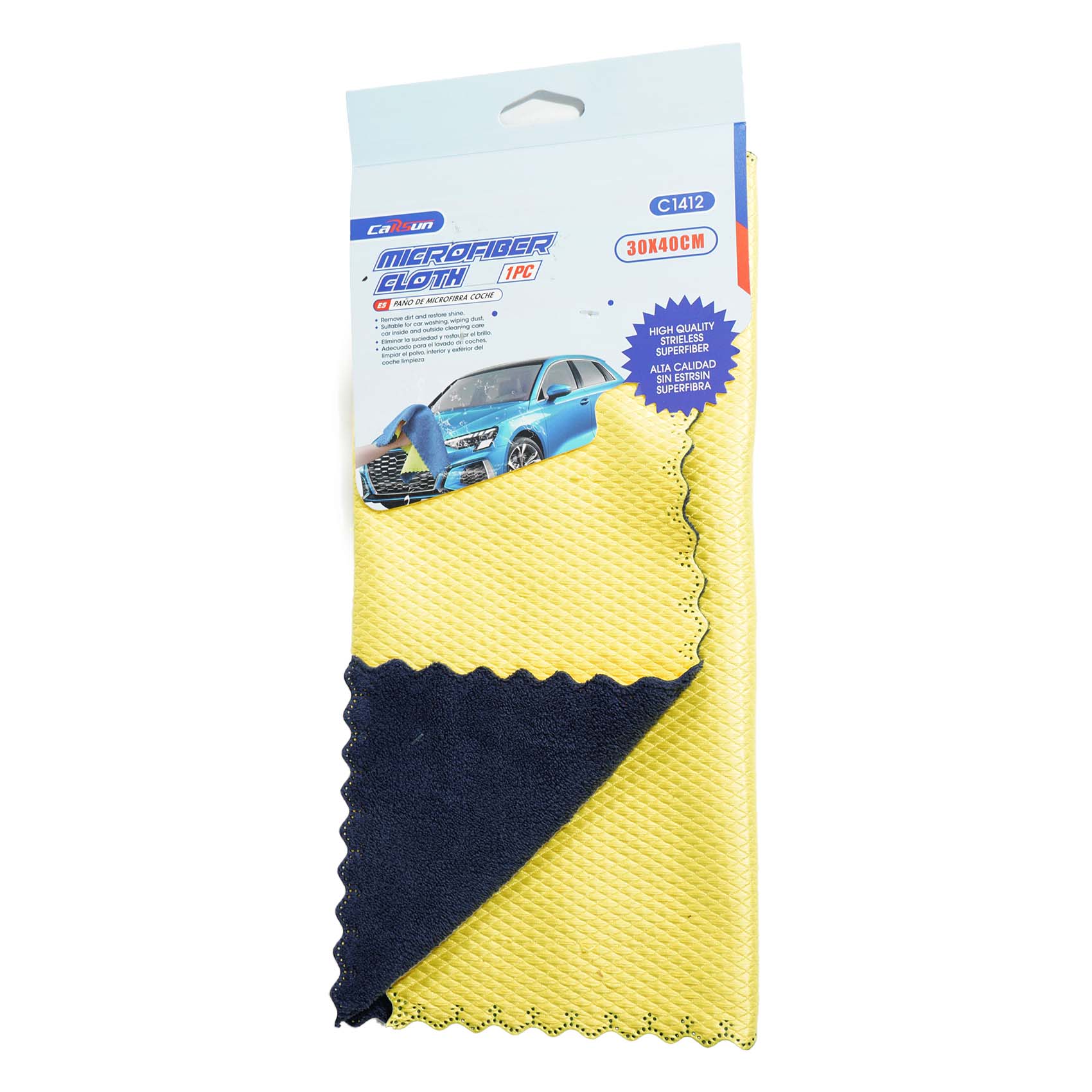 Buy Carsun Car Microfiber Cloth 30*40Cm Online | Carrefour Kenya