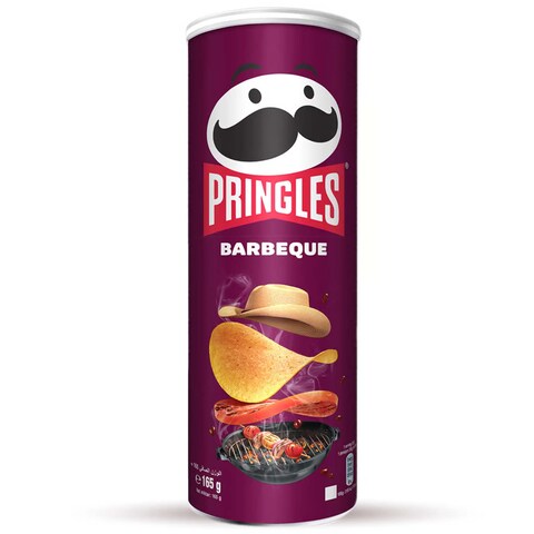 Pringles Barbecue Potato Chips 165g price in Kuwait | Carrefour Kuwait ...