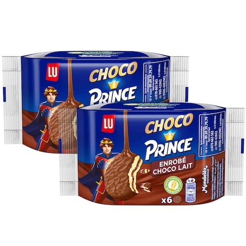 Prince Choco Prince Chocolate Covered Biscuit 6x28.5Gx2 price in Kuwait ...