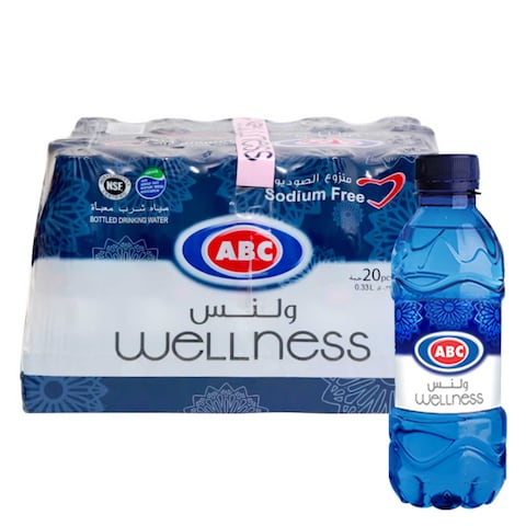 ABC Wellness Water 330ml x Pack of 20 price in Kuwait | Carrefour ...