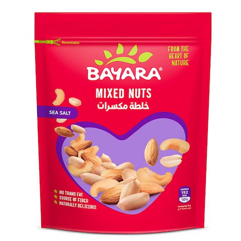Buy Bayara Snacks Mixed Nuts 300g Online | Carrefour Kuwait